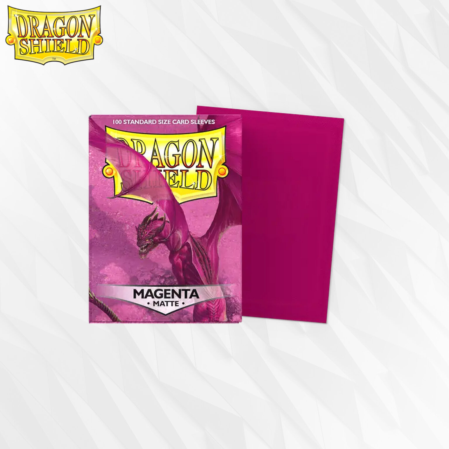 Magenta Sleeves Standard Size Matte (100) – Darklight