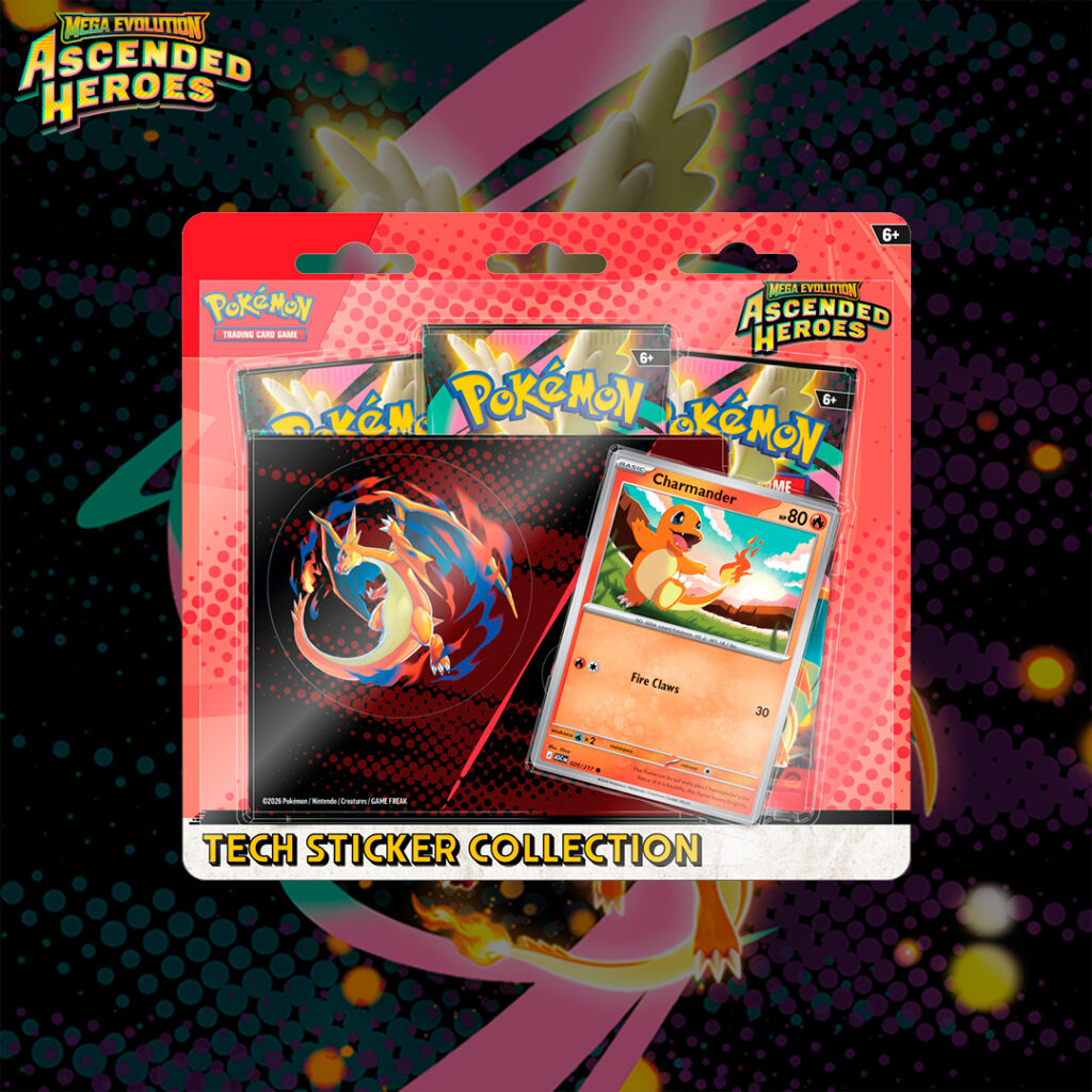 Tech Sticker Collection Charmander – Darklight