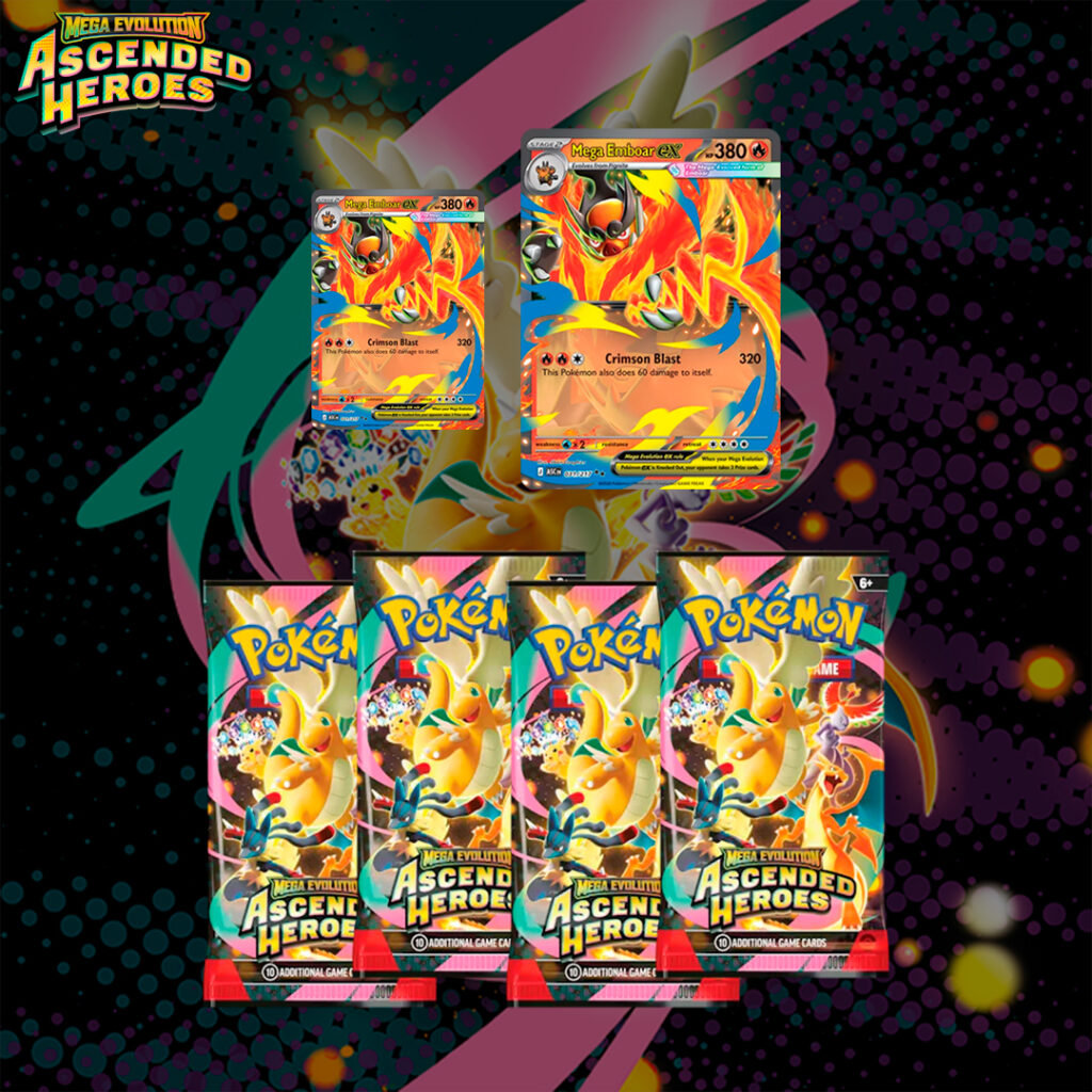 Mega Emboar ex Box – Inglés – Darklight